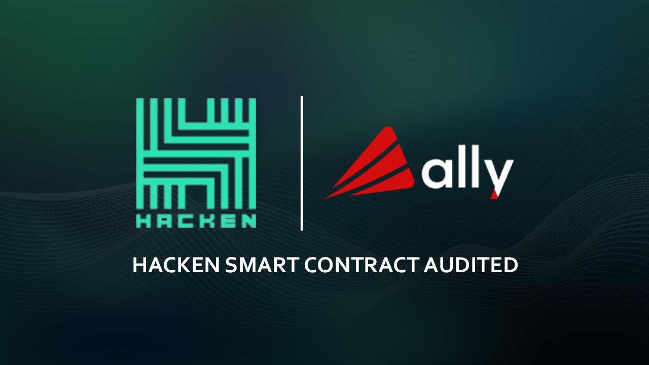 Hacken Audit: Ally’s Smart Contract | Ally Now